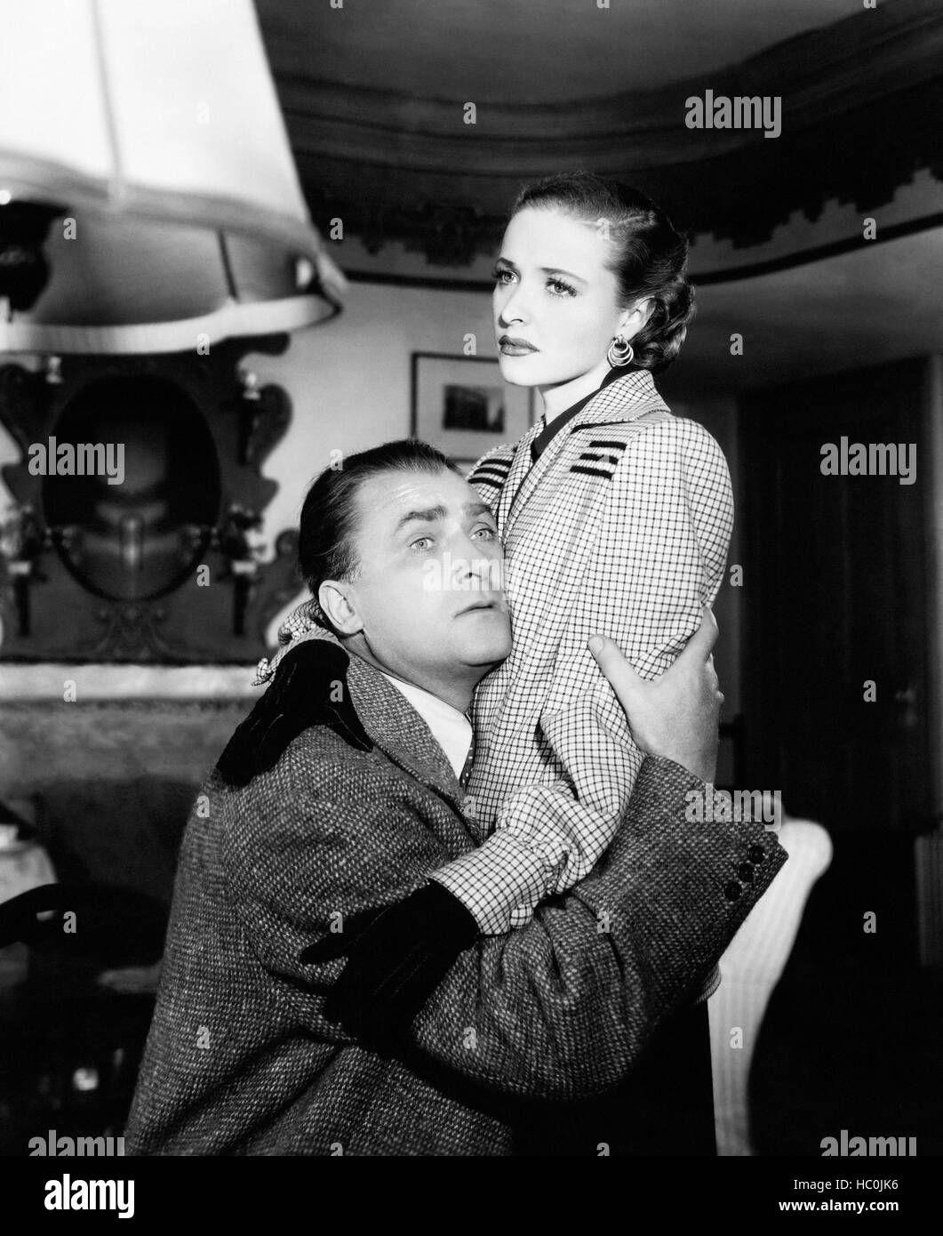 THE LOCKET, from left, Brian Aherne, Laraine Day, 1946 Stock Photo - Alamy