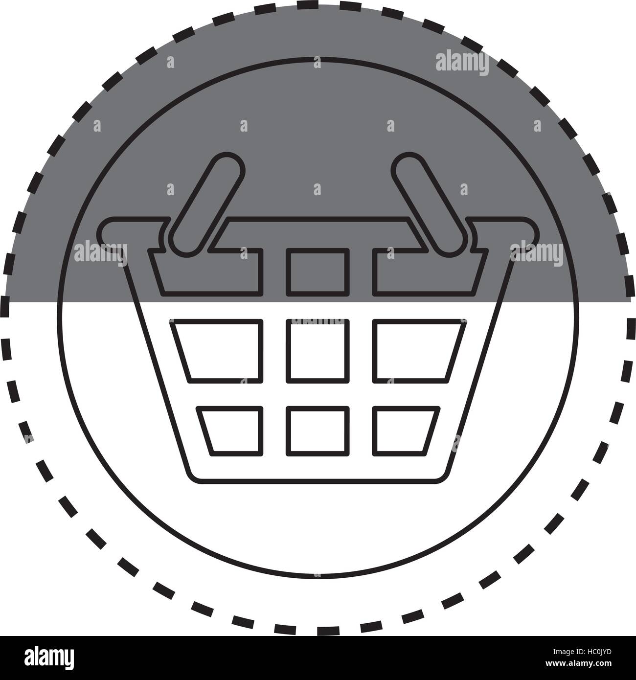 Shopping basket symbol icon vector illustration graphic design Stock ...