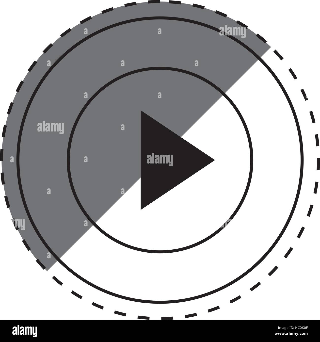 Play button sign icon vector illustration graphic design Stock Vector ...