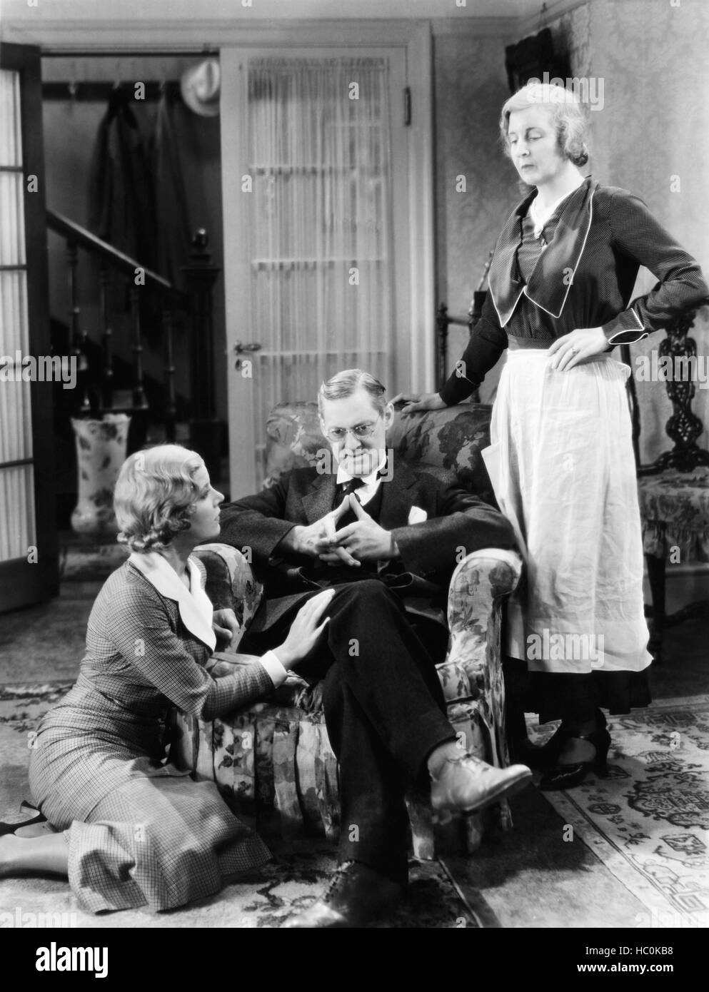 LOOKING FORWARD, Viva Tattersall, Lionel Barrymore, Doris Lloyd, 1933 ...