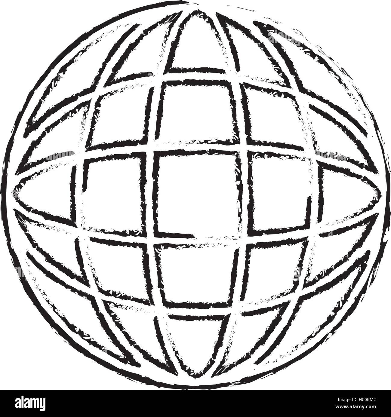 global sphere symbol icon vector illustration graphic design Stock ...