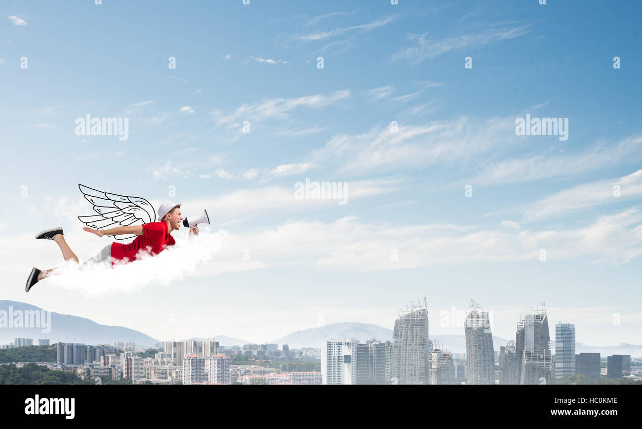 Feeling young and free Stock Photo - Alamy