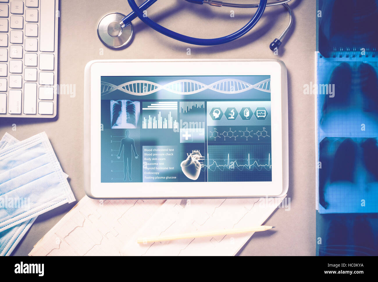 Digital technologies in medicine Stock Photo - Alamy