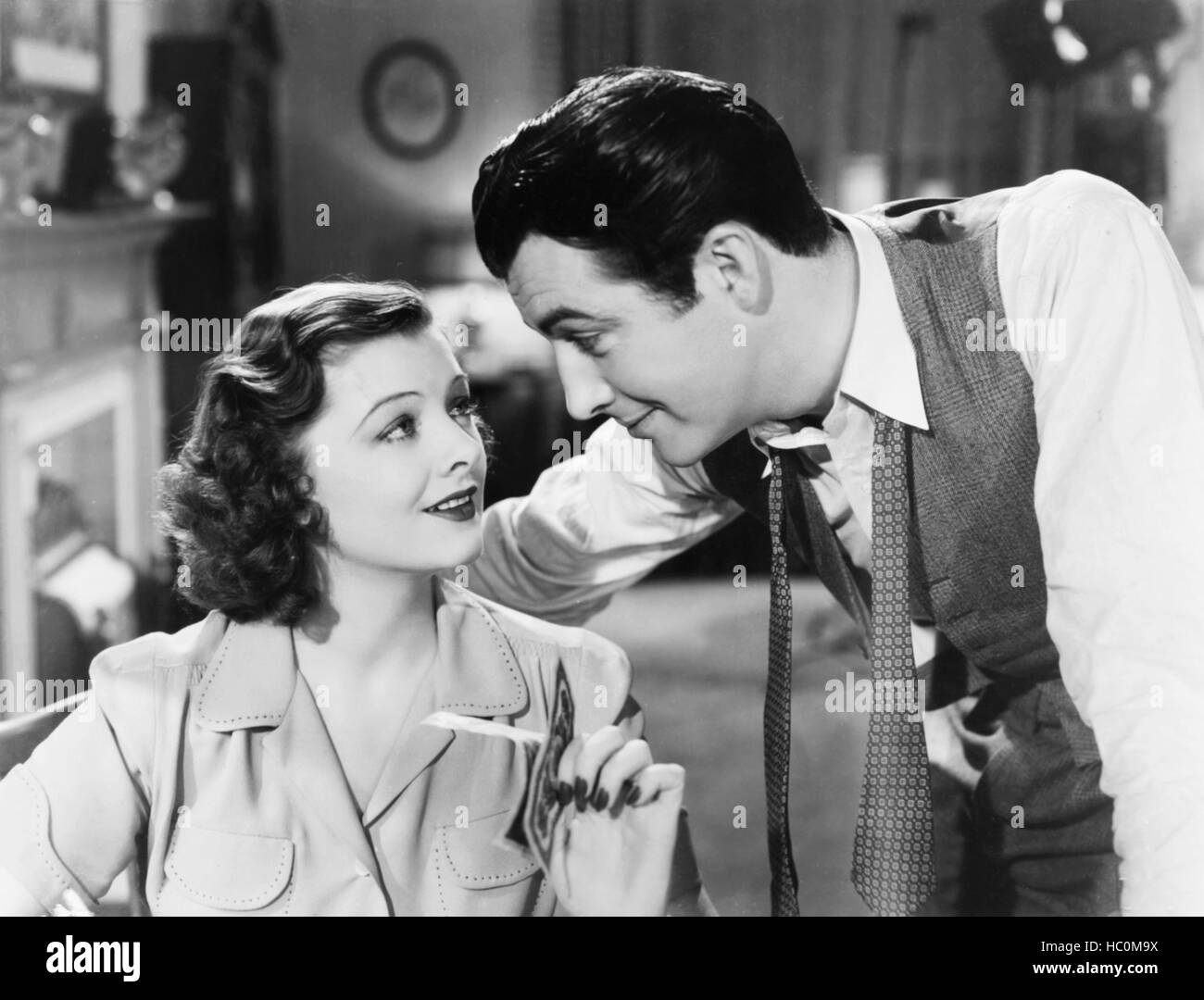 LUCKY NIGHT, from left, Myrna Loy, Robert Taylor, 1939 Stock Photo - Alamy