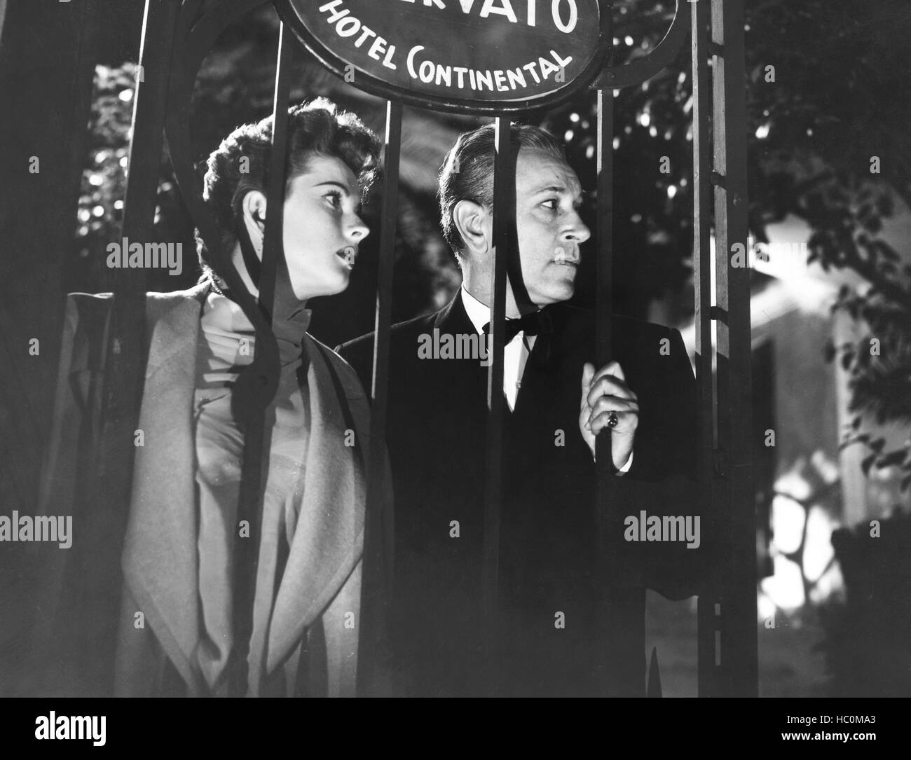 LUCKY NICK CAIN, from left: Coleen Gray, George Raft, 1951, TM ...
