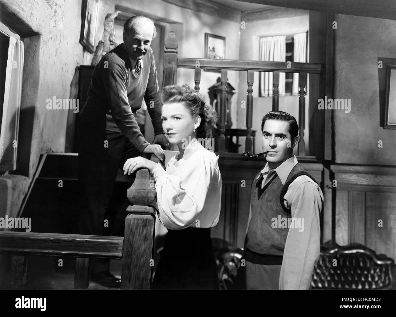 THE LUCK OF THE IRISH, from left, front, Anne Baxter, Tyrone Power ...