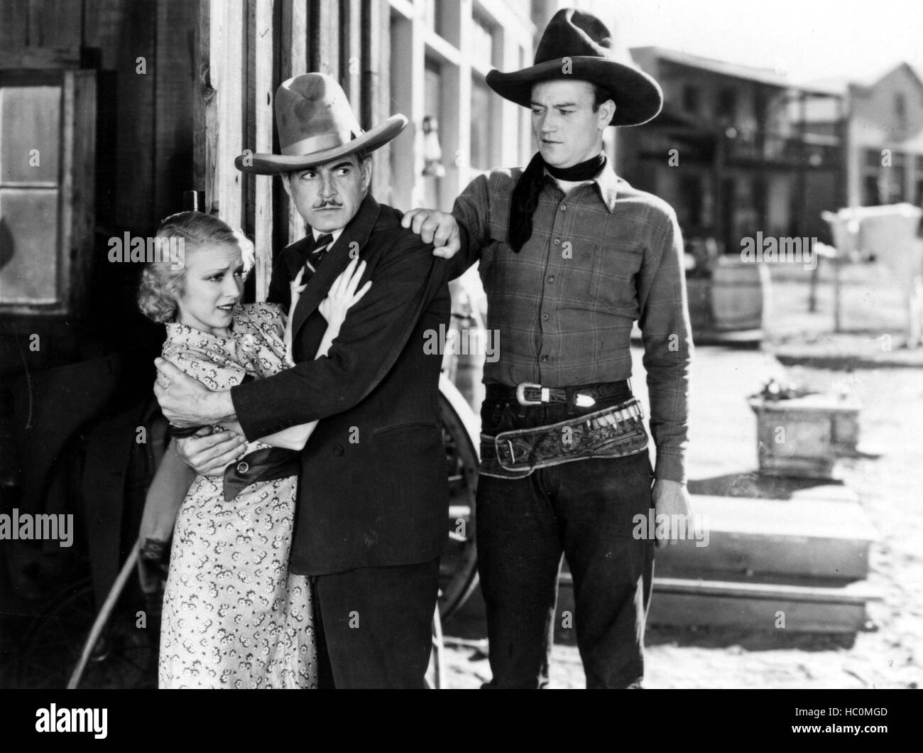 THE LUCKY TEXAN, Barbara Sheldon, John Wayne, 1934 Stock Photo - Alamy