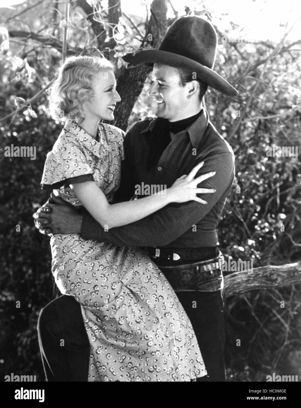 THE LUCKY TEXAN, Barbara Sheldon, John Wayne, 1934 Stock Photo - Alamy