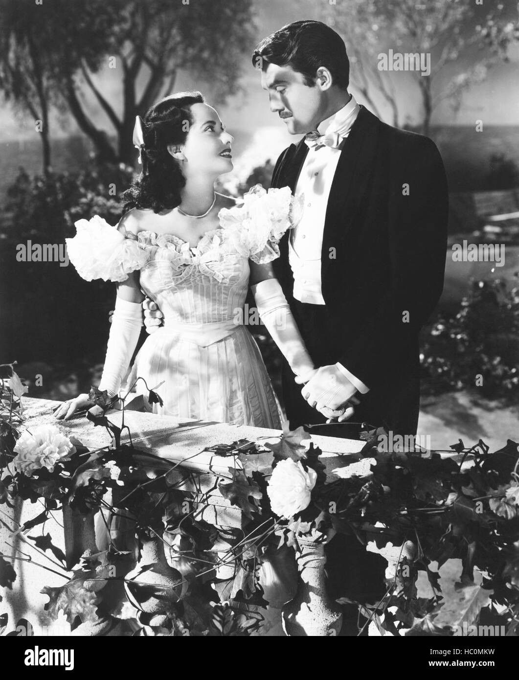 LYDIA, from left: Merle Oberon, George Reeves, 1941 Stock Photo - Alamy