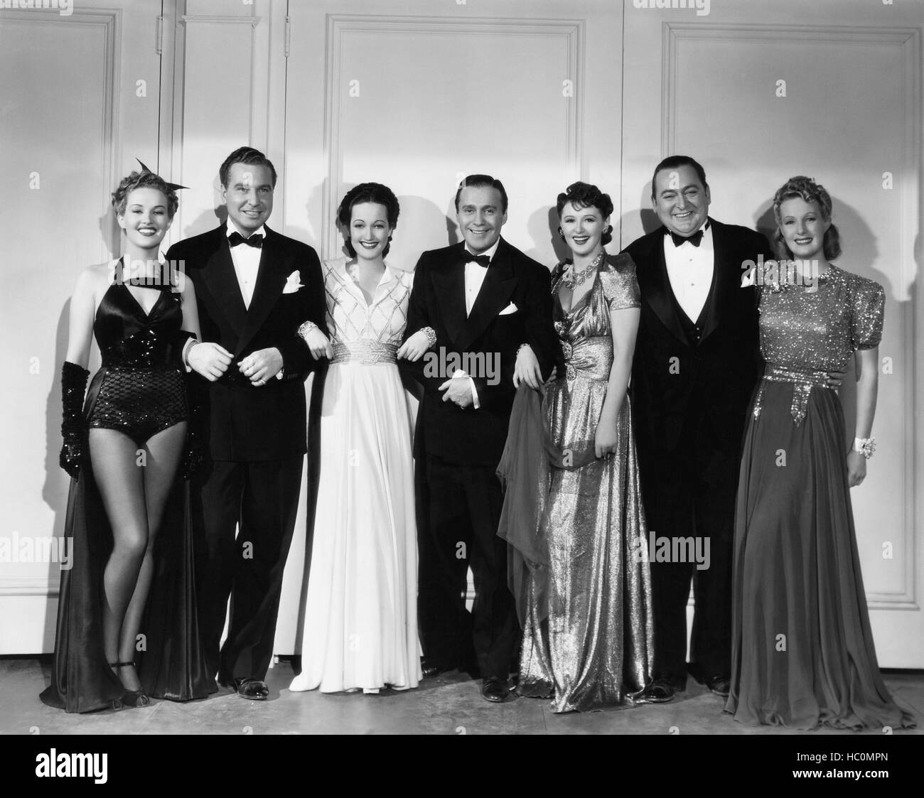 MAN ABOUT TOWN, Betty Grable, Phil Harris, Dorothy Lamour, Jack Benny ...