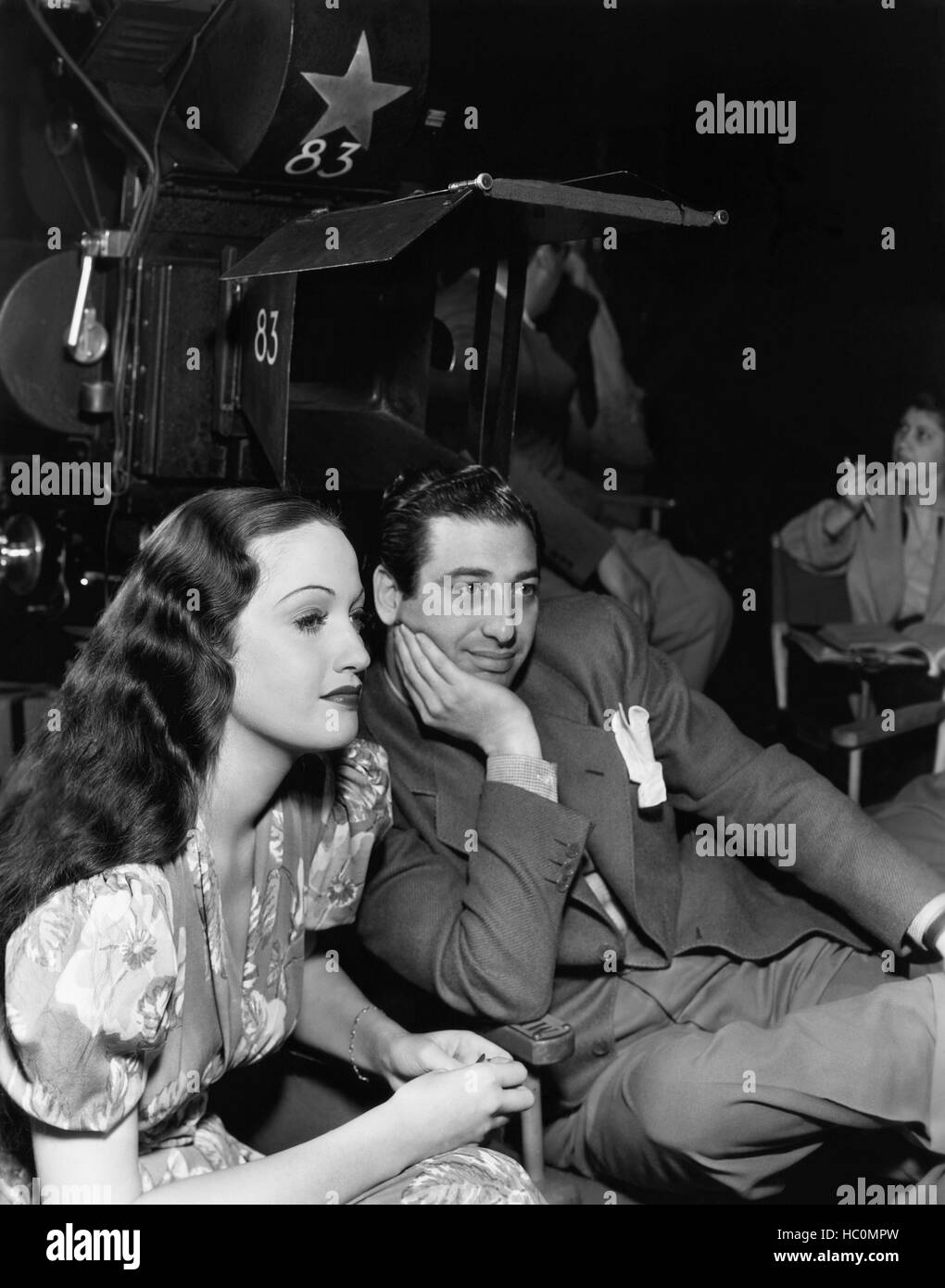 MAN ABOUT TOWN, Dorothy Lamour, director Mark Sandrich, on-set, 1939 ...