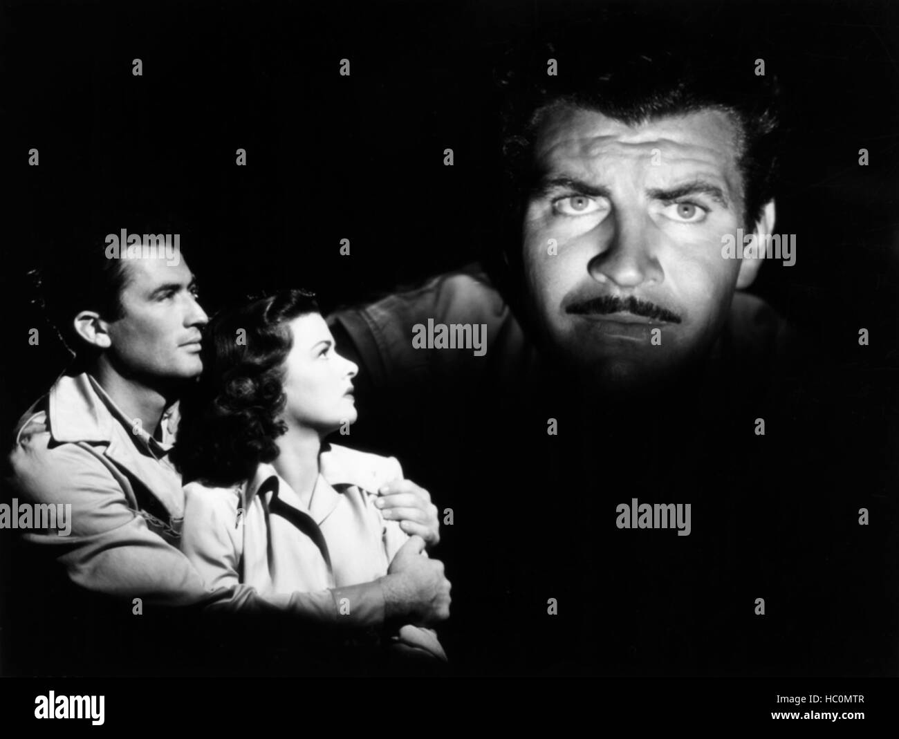 THE MACOMBER AFFAIR, from left: Gregory Peck, Joan Bennett, Robert ...
