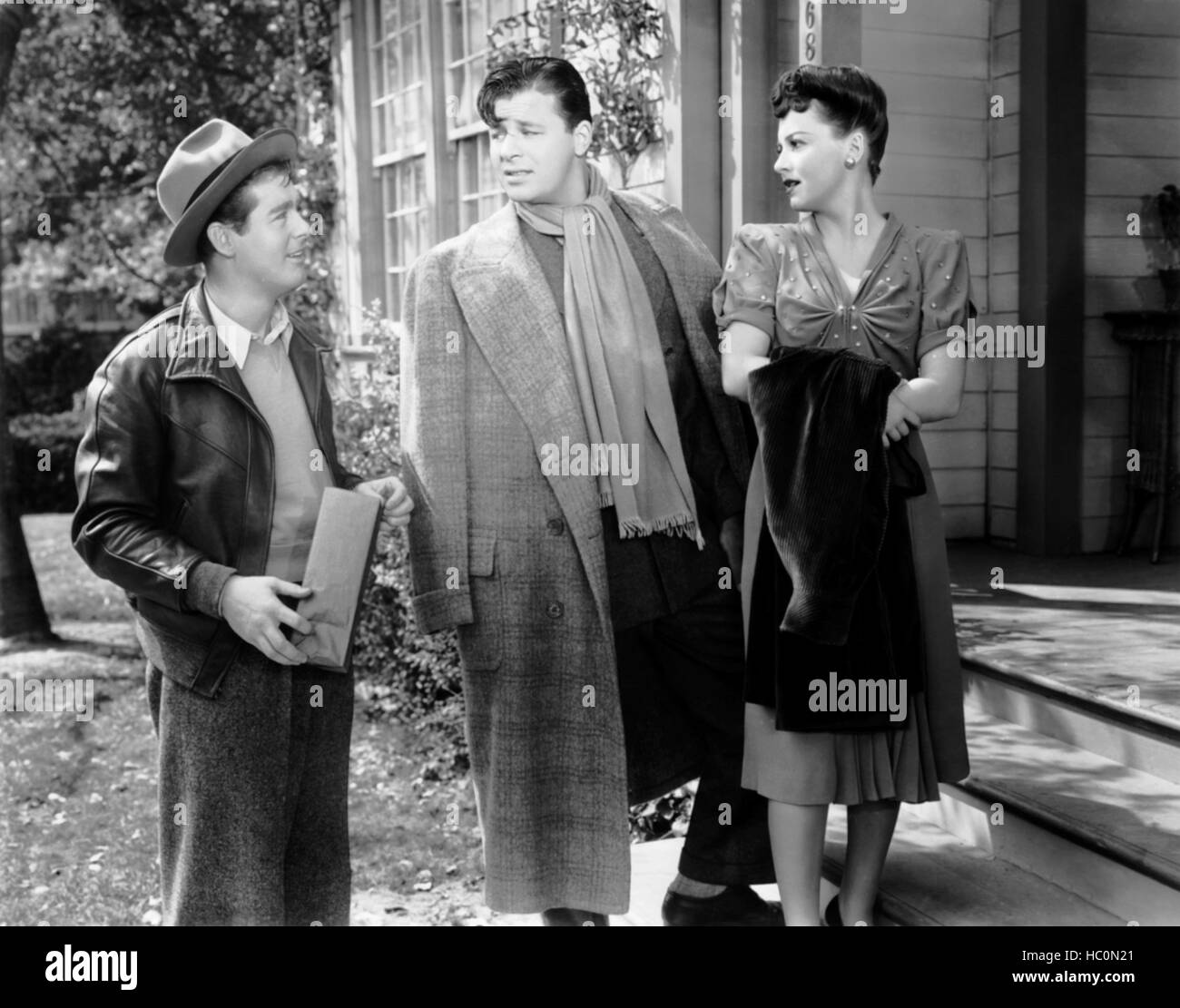 THE MALE ANIMAL, from left, Don DeFore, Jack Carson, Olivia de ...