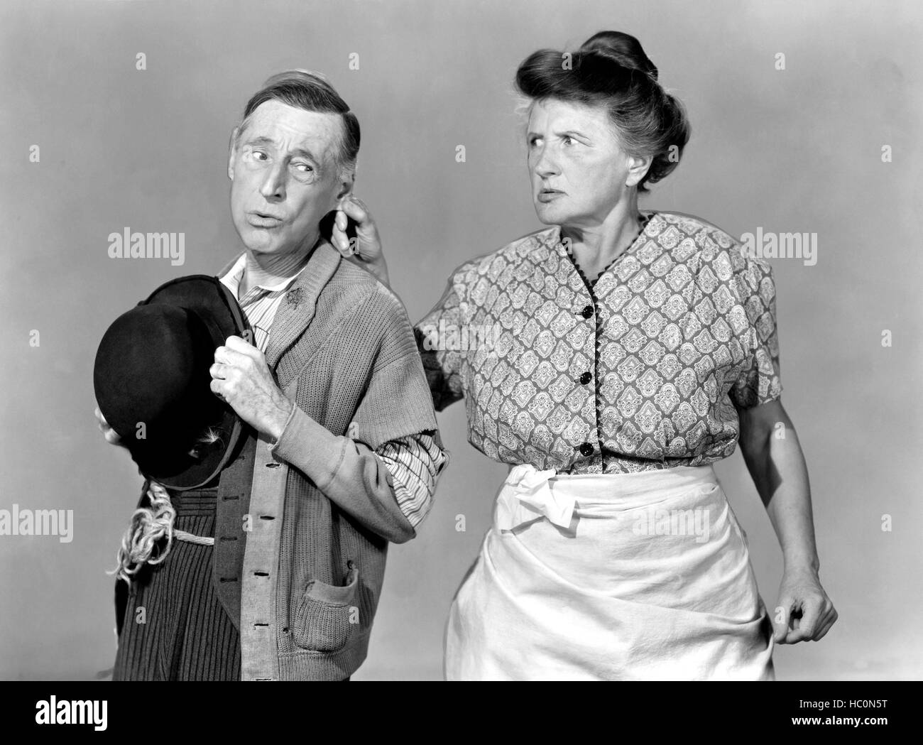 MA AND PA KETTLE AT THE FAIR, Percy Kilbride, Marjorie Main, 1952 Stock ...