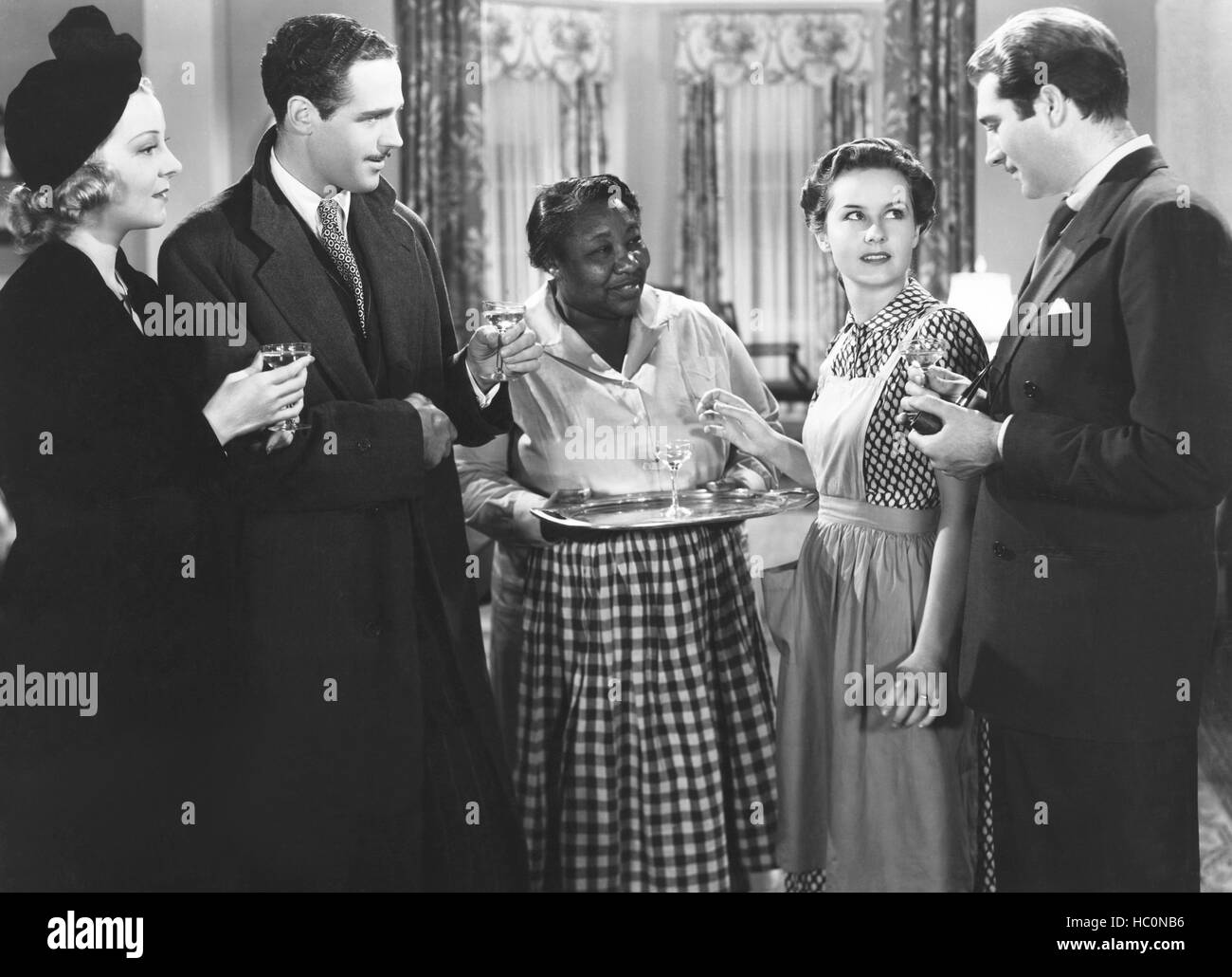 MARRIED AND IN LOVE, from left: Helen Vinson, Patric Knowles, Hattie ...
