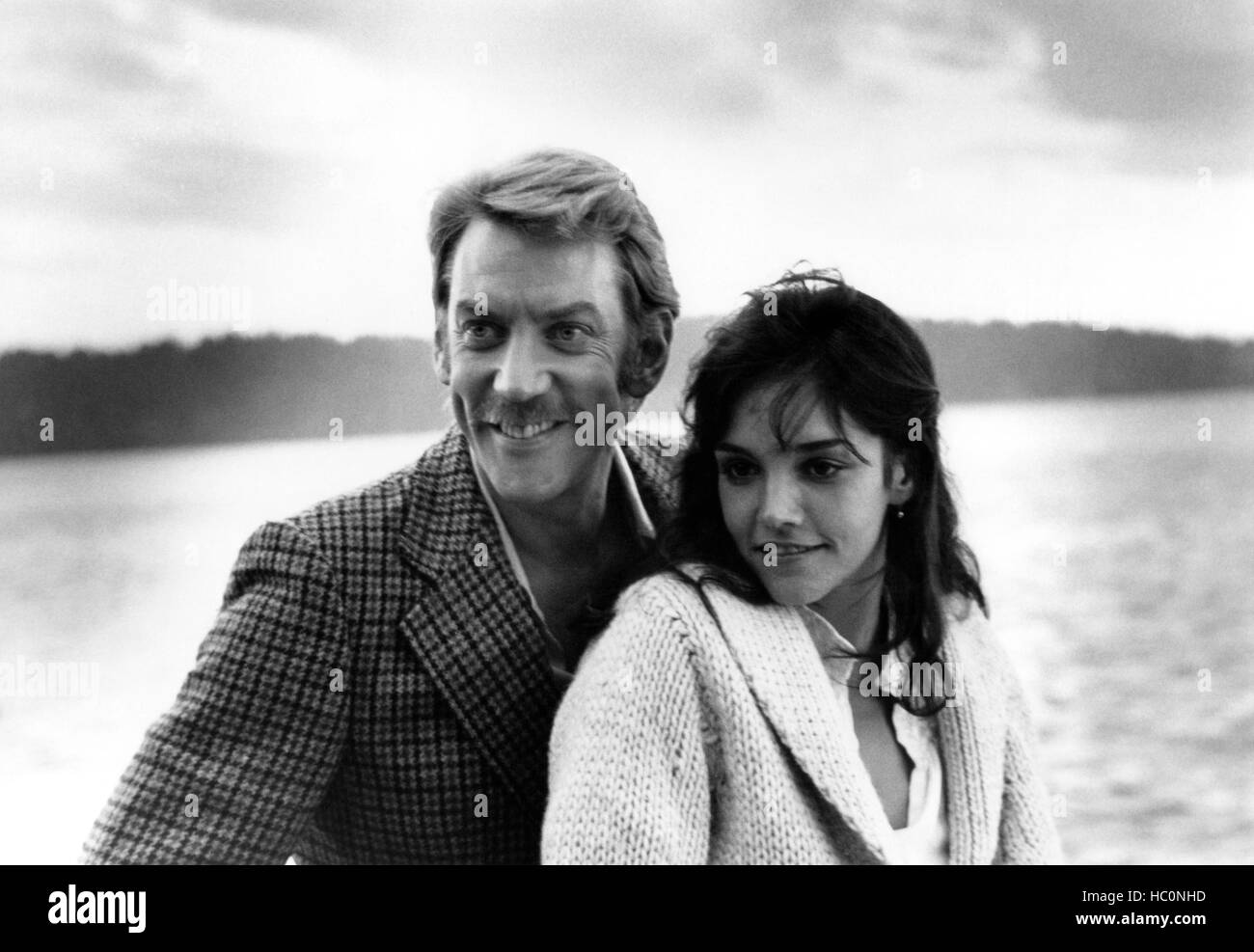 A MAN, A WOMAN AND A BANK, Donald Sutherland, Brooke Adams, 1979, (c ...