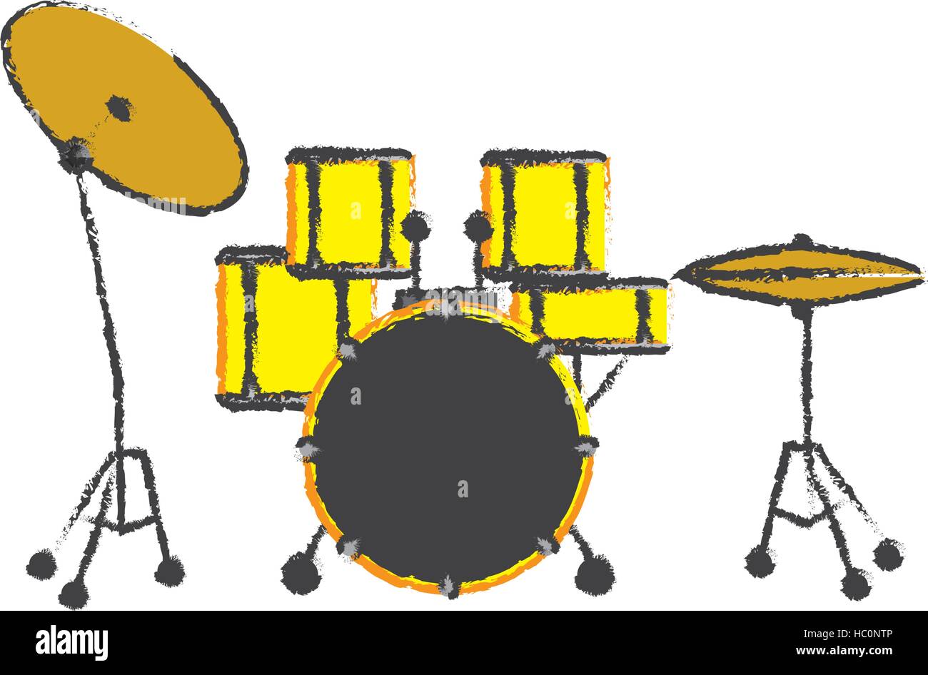 Drum music instrument Stock Vector Image & Art - Alamy
