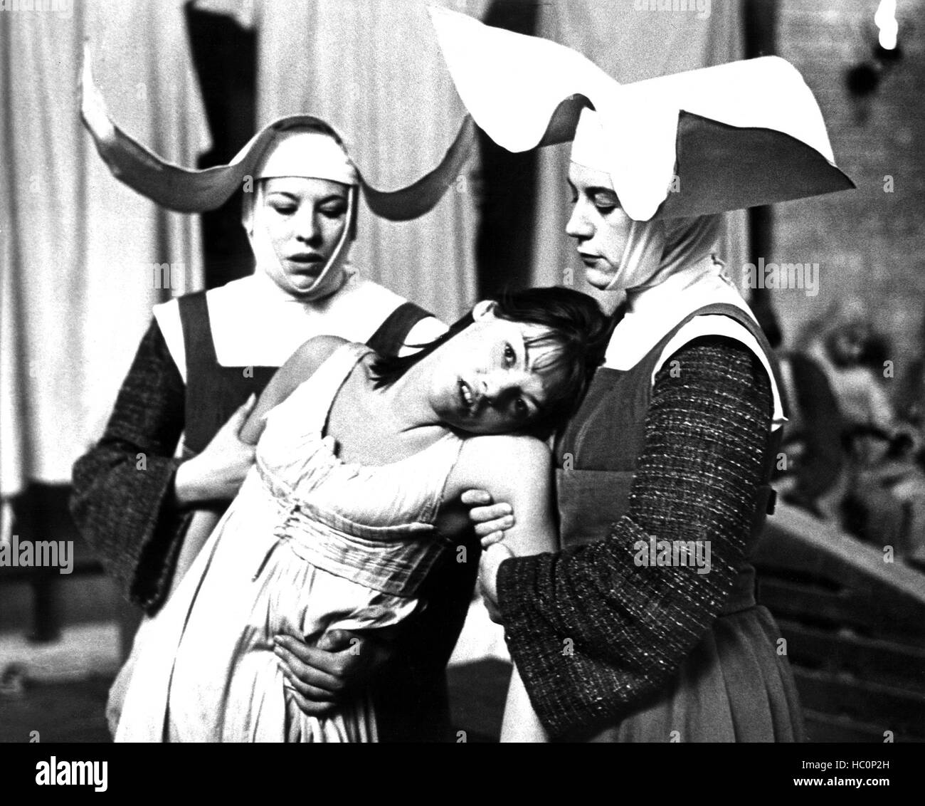 MARAT/SADE, Heather Canning, Glenda Jackson, Jennifer Tudor, 1967 Stock ...