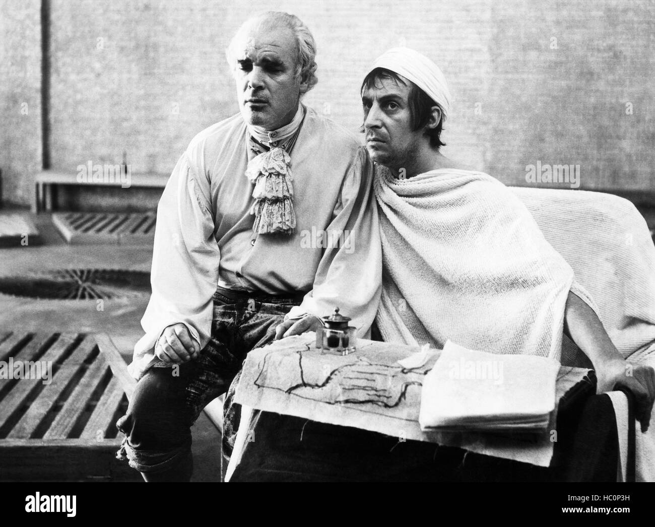 MARAT/SADE, Patrick Magee, Ian Richardson, 1967 Stock Photo - Alamy
