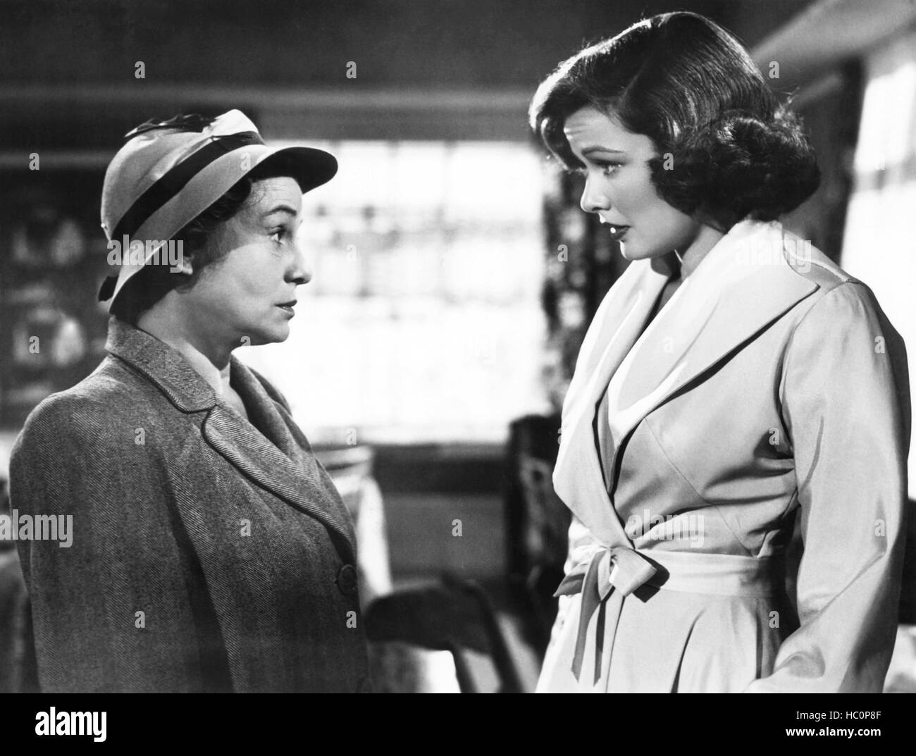 THE MATING SEASON, from left: Thelma Ritter, Gene Tierney, 1951 Stock ...