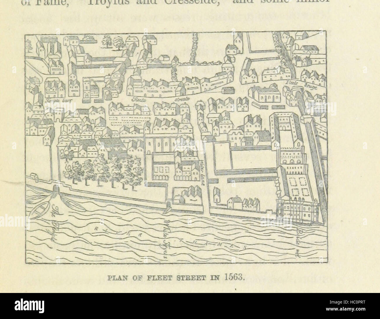 Fleet street london map hi-res stock photography and images - Alamy