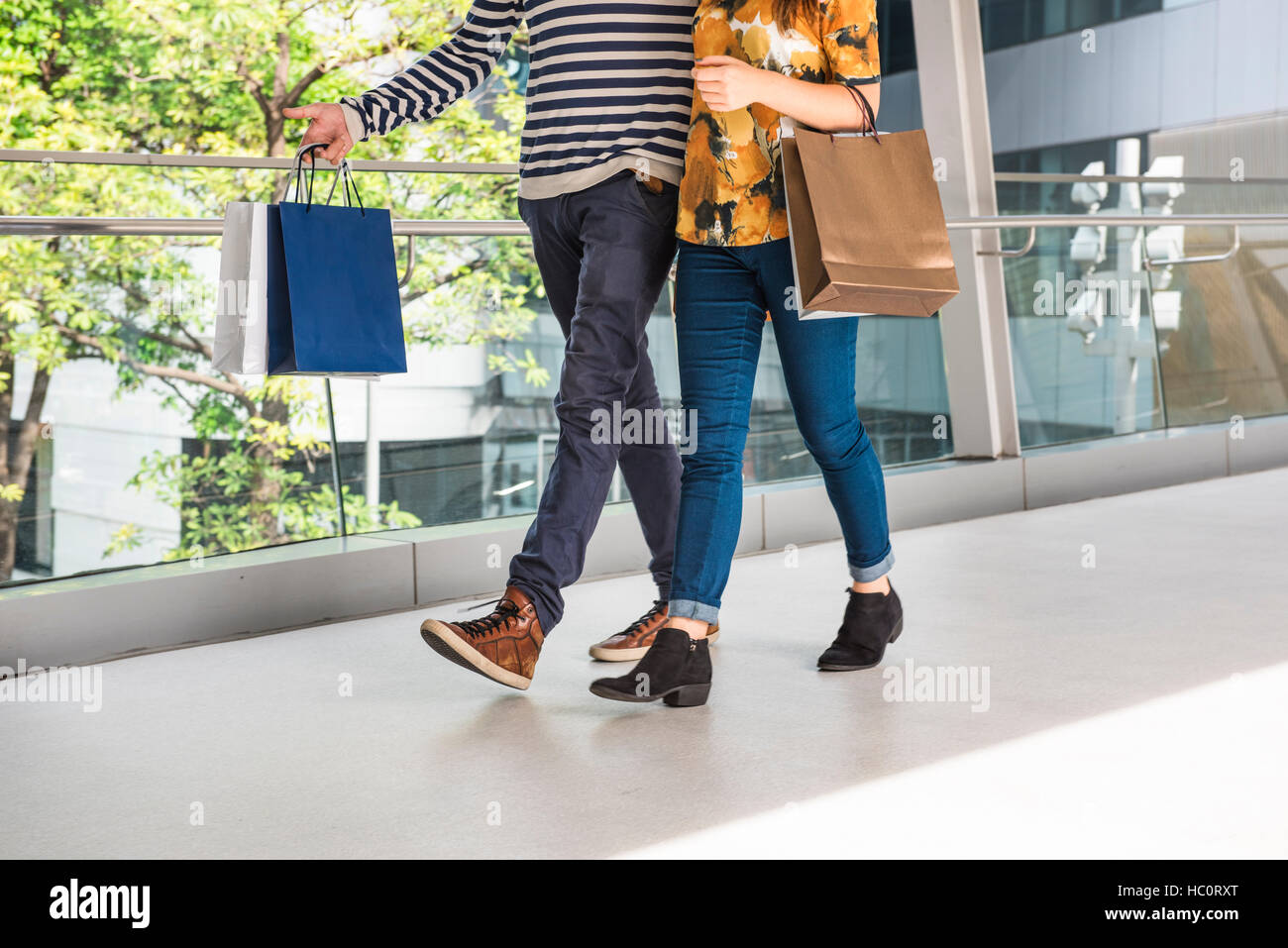 Couple Together Shopping Customer Concept Stock Photo - Alamy