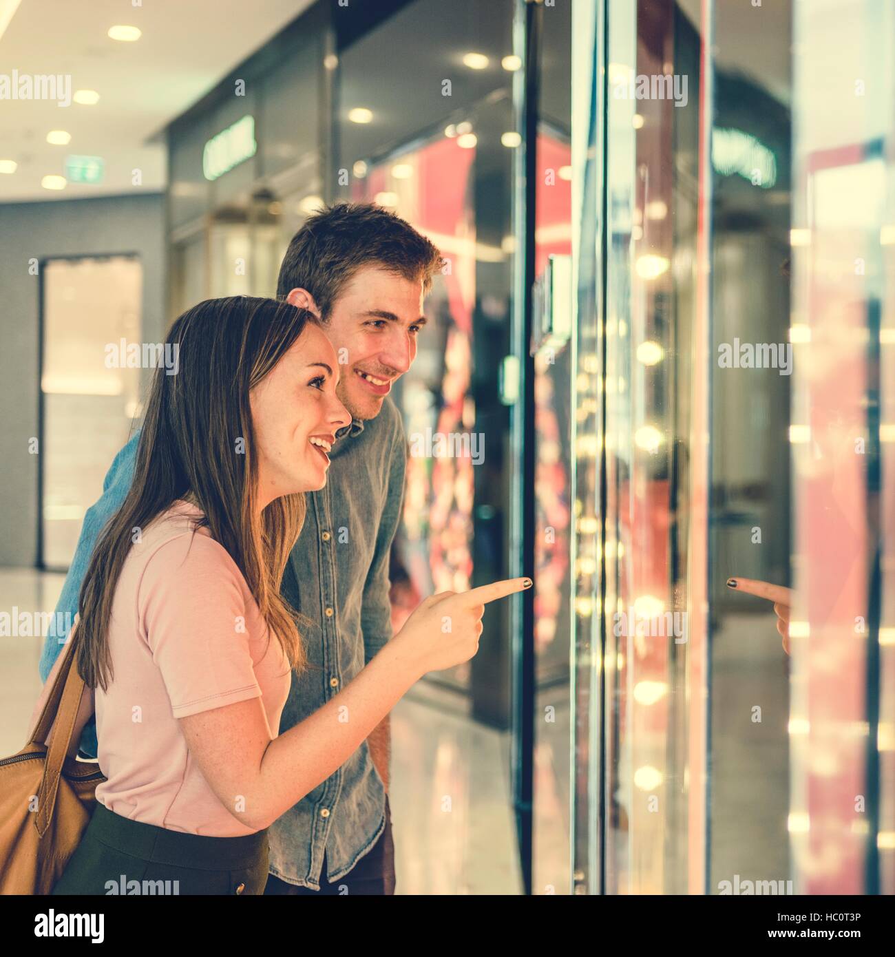 Couple Together Shopping Customer Concept Stock Photo - Alamy