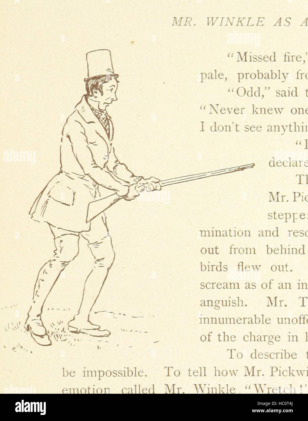 This image from 'Pictures from Dickens' shows illustrations by H. M ...