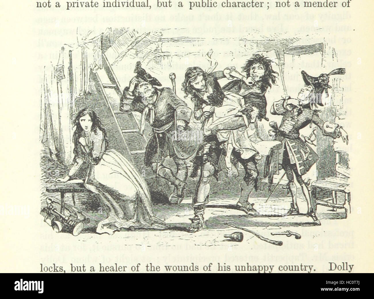 The image depicts letters of Charles Dickens, showing correspondence ...