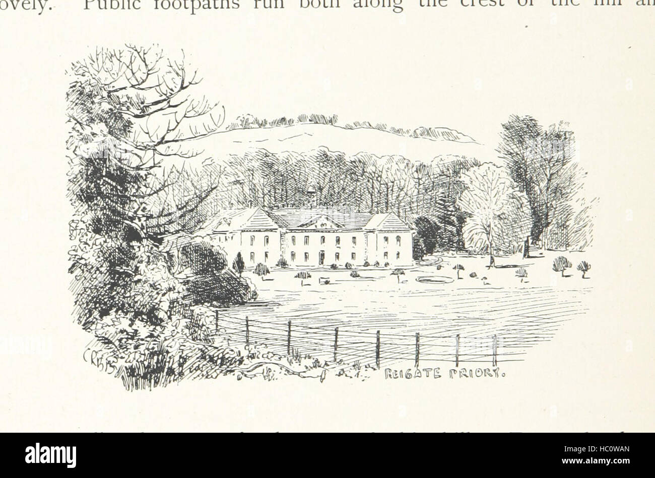 Surrey road map hi-res stock photography and images - Alamy