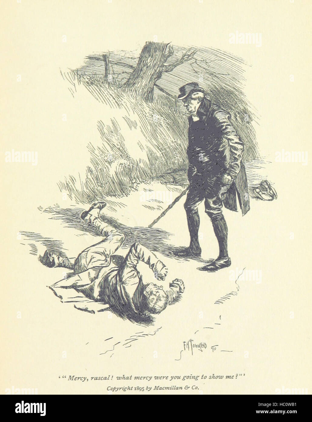 This image from page 259 of 'Maid Marian, and Crotchet Castle' depicts ...