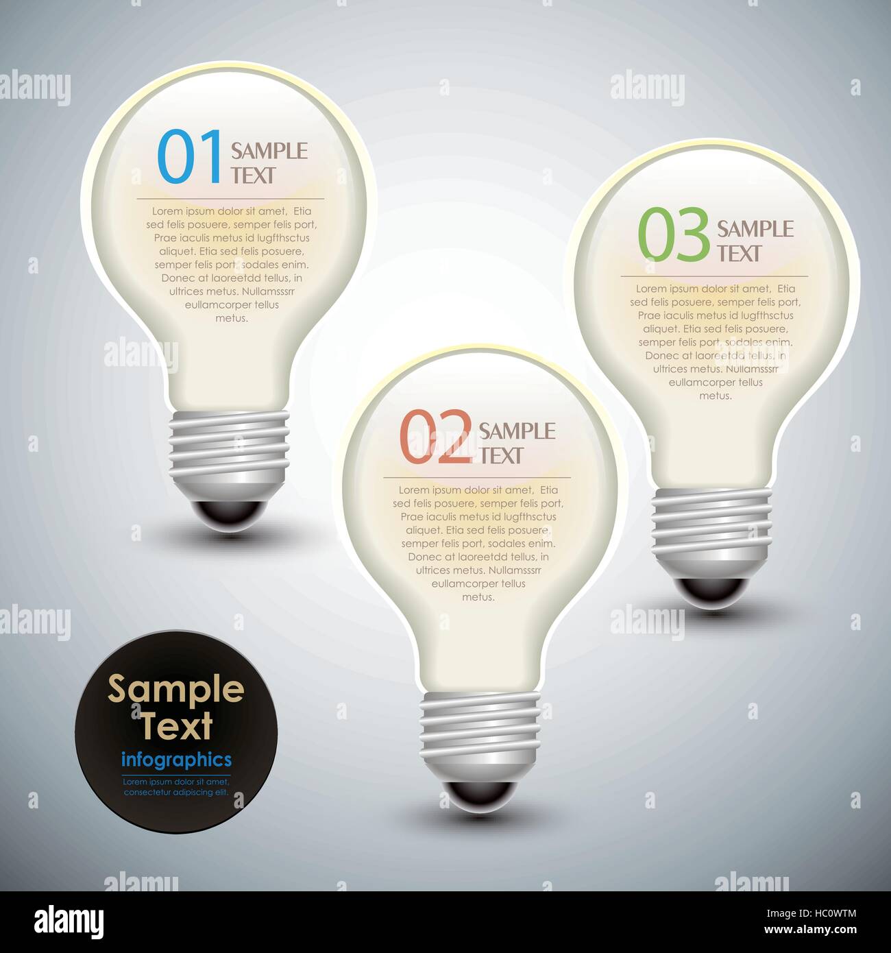 3d bulb hi-res stock photography and images - Alamy