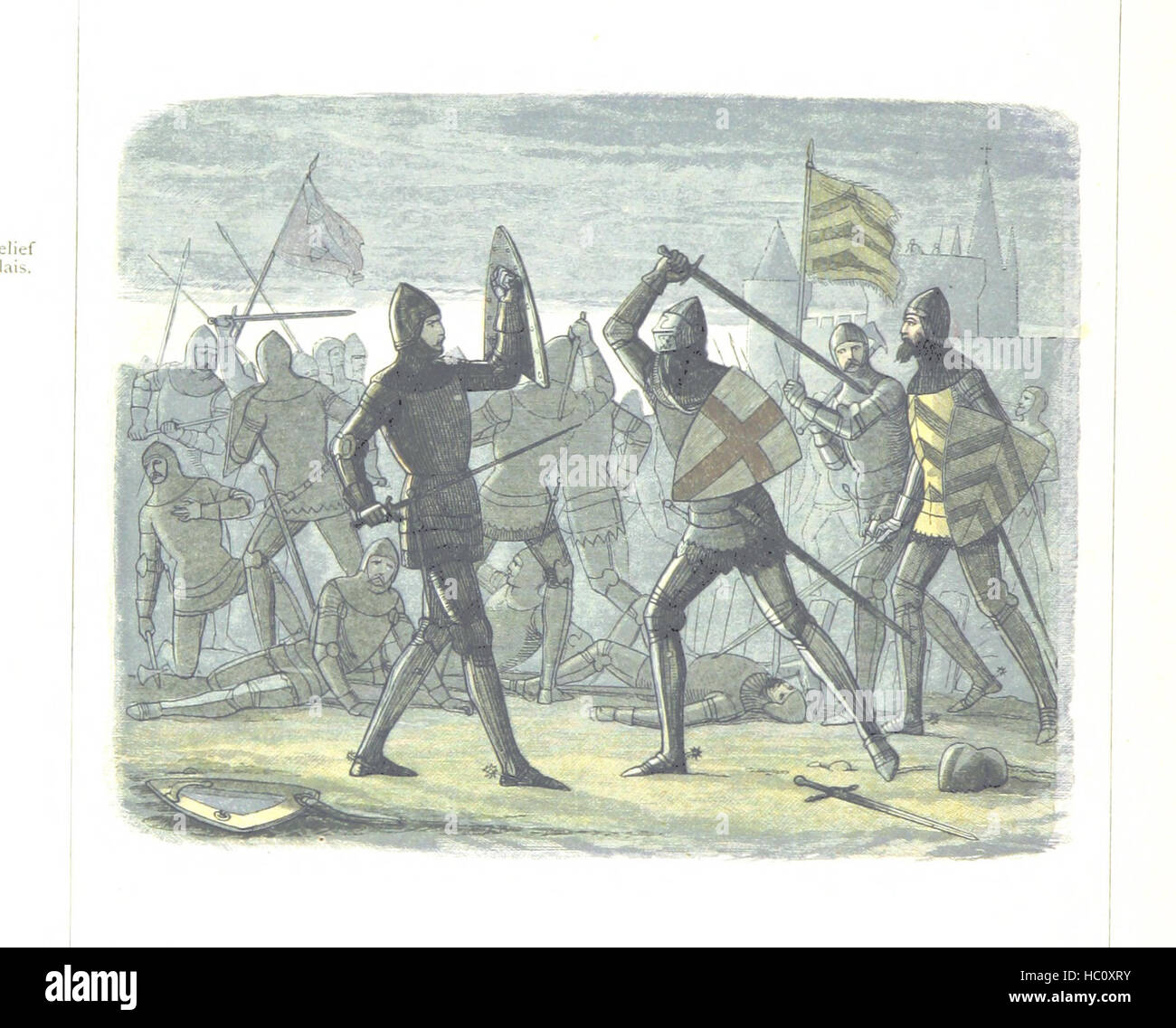 Page 322 of 'A Chronicle of England' illustrates the history of England ...