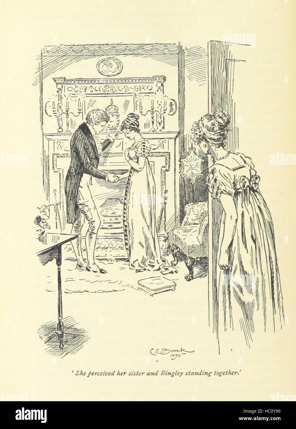 This page presents Jane Austen's 'Pride and Prejudice,' including ...