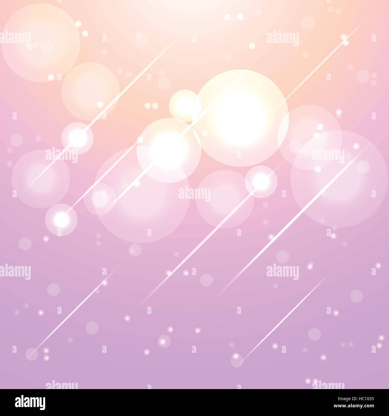 Star lights in aura sky abstract background, stock vector Stock Vector ...
