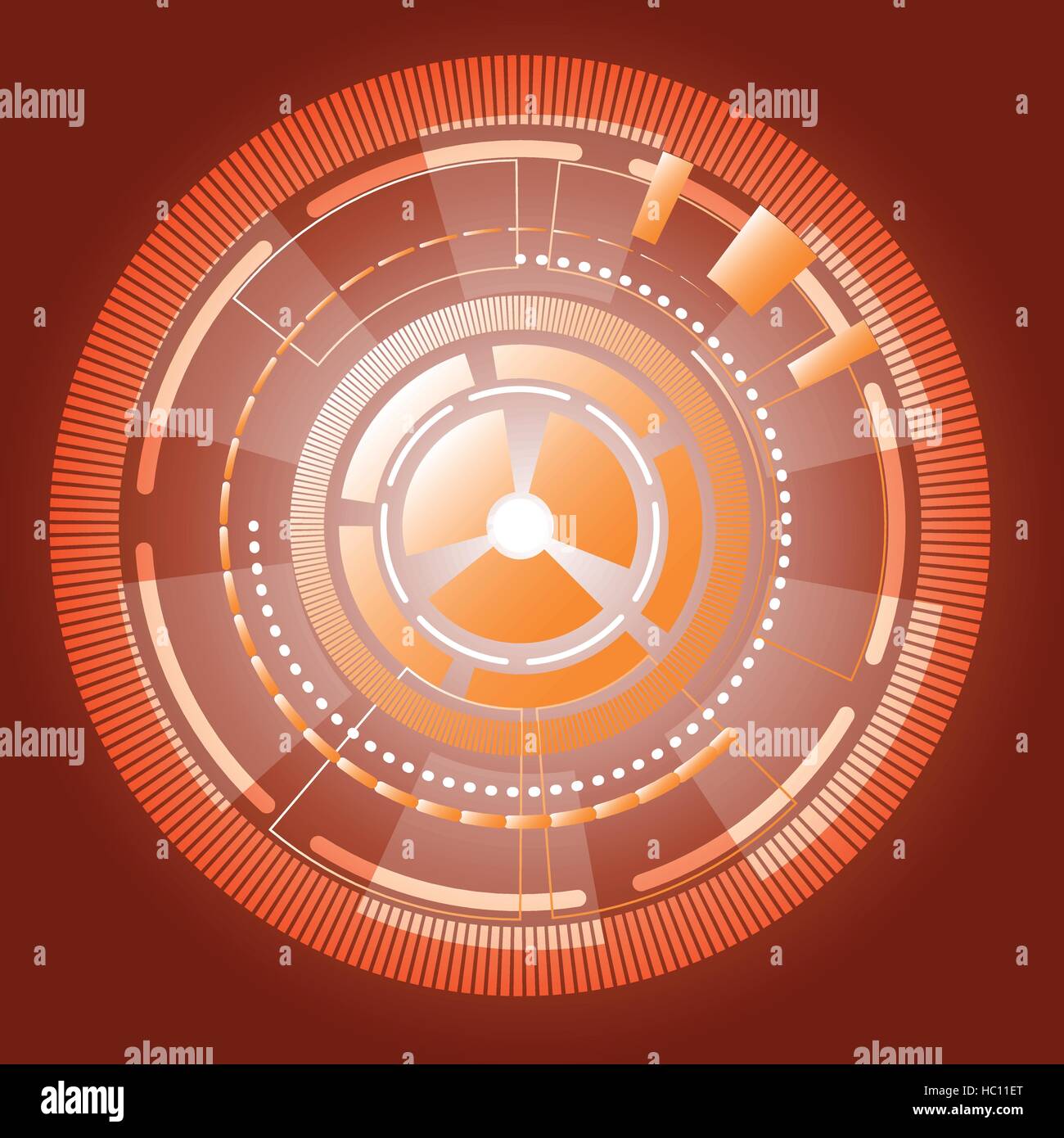 Cyber information gears abstract background, stock vector Stock Vector ...