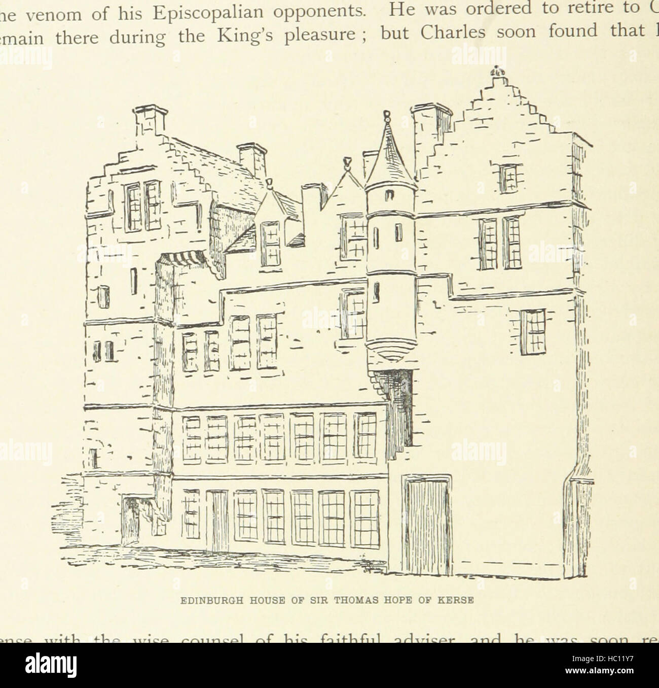 Map of cupar hi-res stock photography and images - Alamy