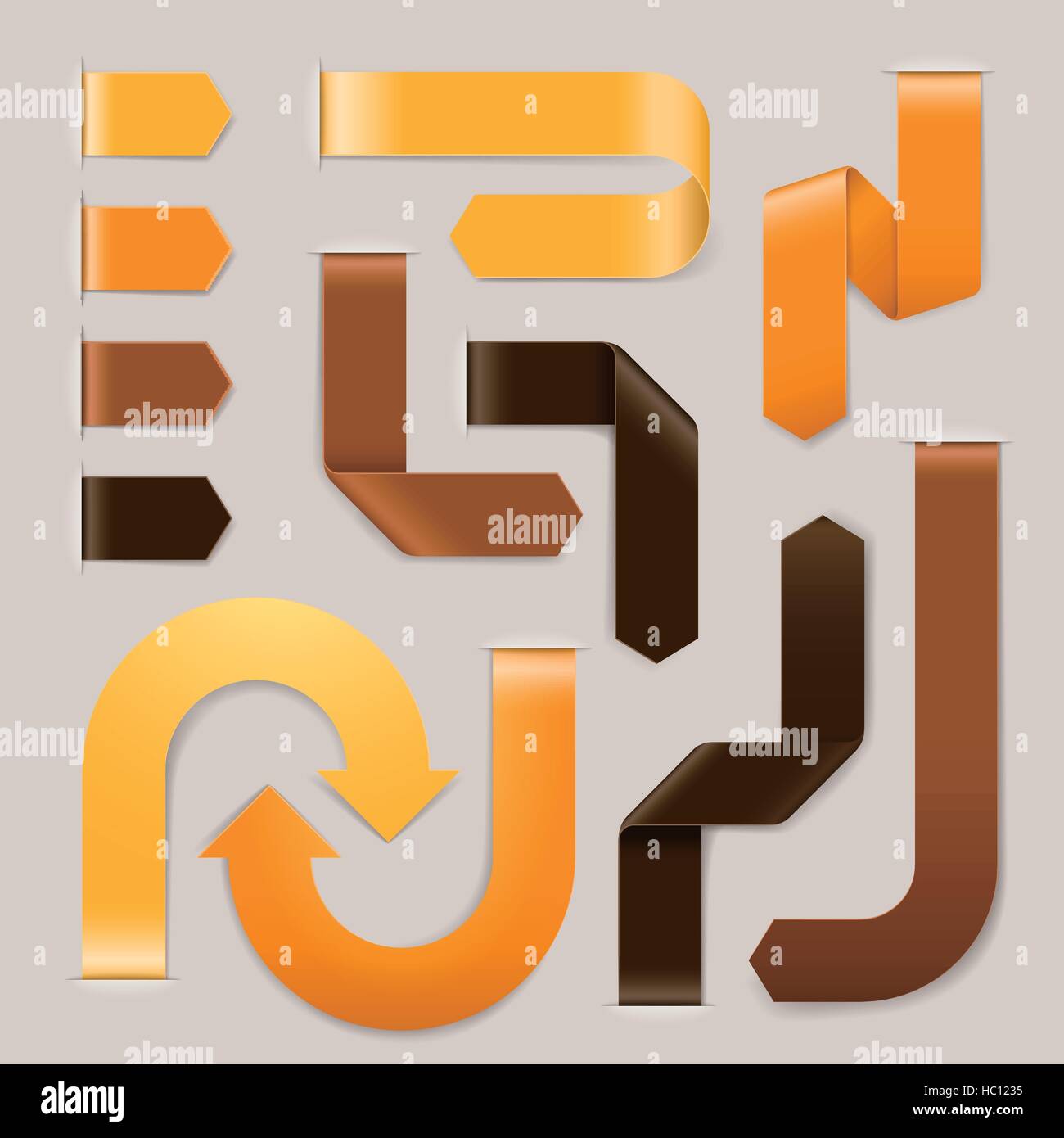 Modern ribbon hi-res stock photography and images - Alamy