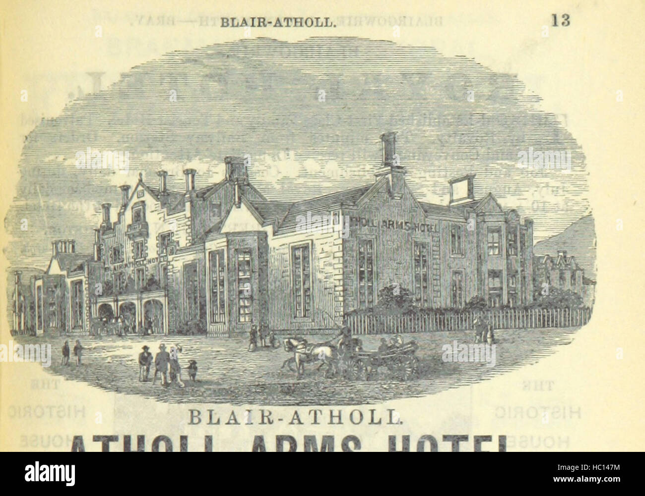 Page from 'Black's Guide to the Isle of Man' features travel ...