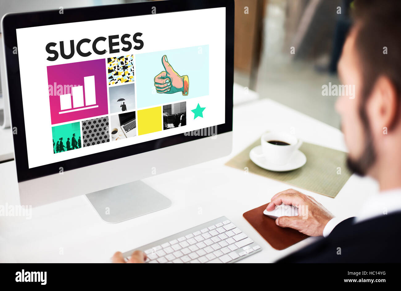 Success Achievement Competition Winning Victory Concept Stock Photo - Alamy