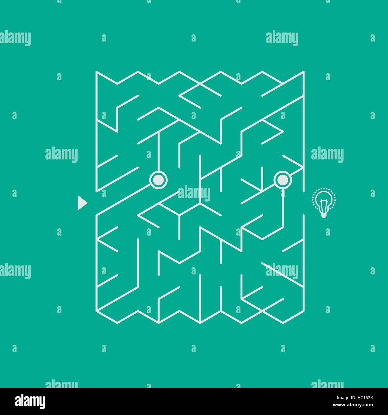 modern attractive maze isolated bright background Stock Vector Image ...