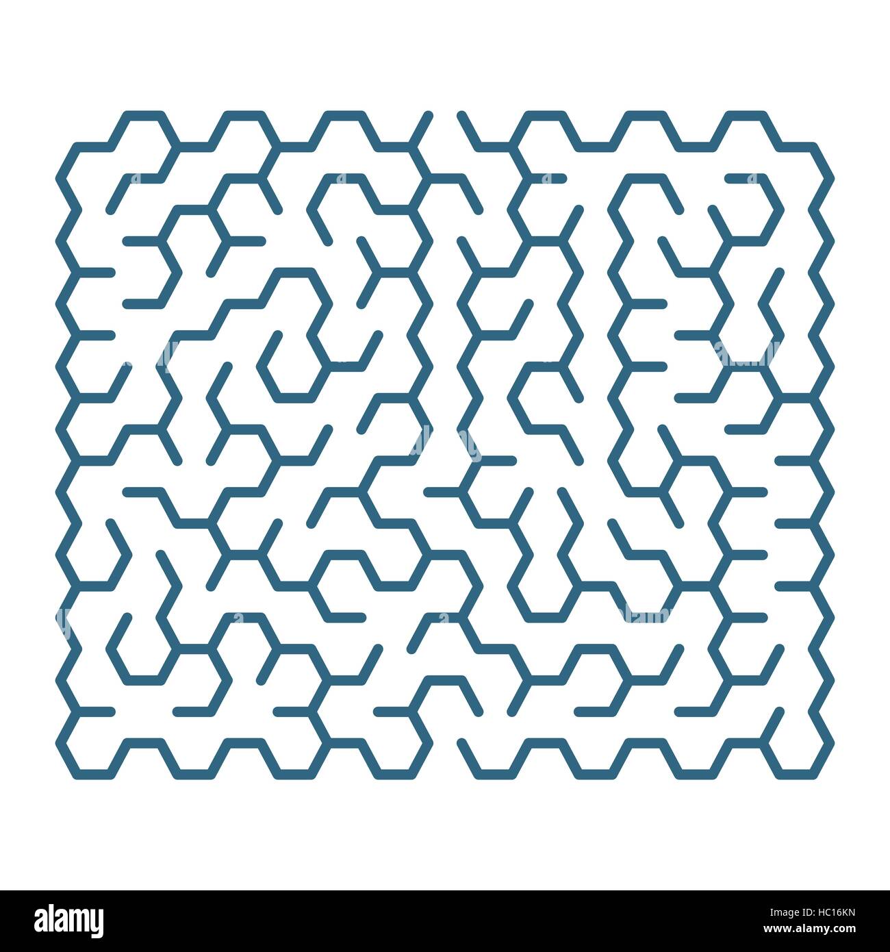 maze game illustration isolated over white background Stock Vector ...