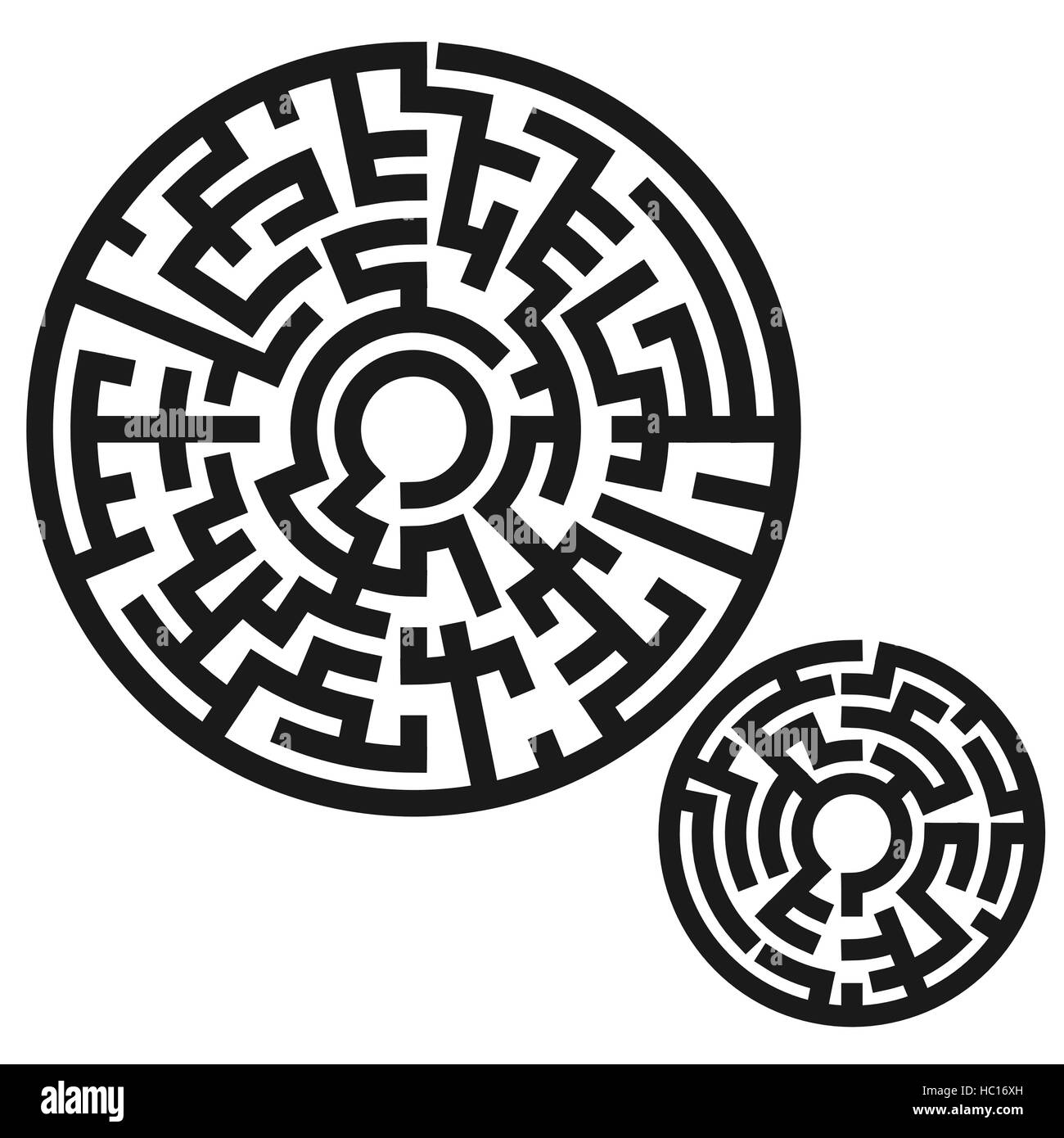 Complicated conceptual Black and White Stock Photos & Images - Alamy