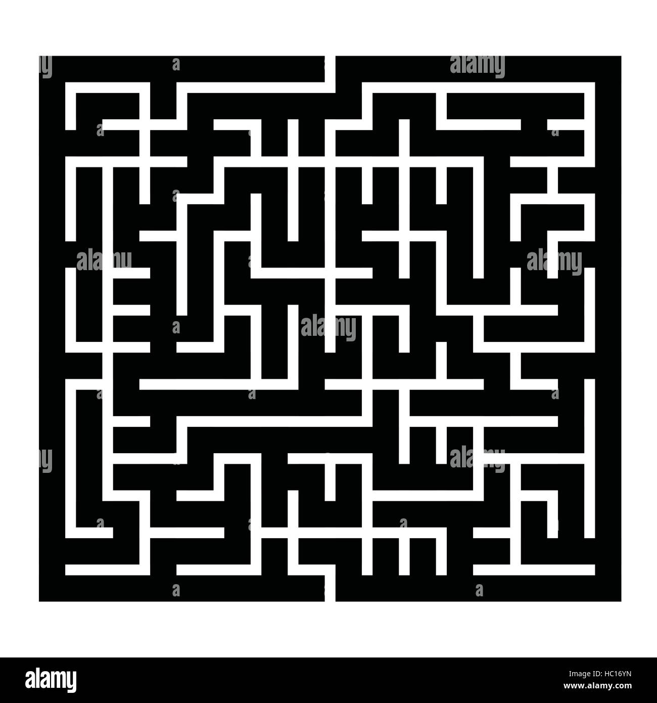 maze game illustration isolated on white background Stock Vector Image ...