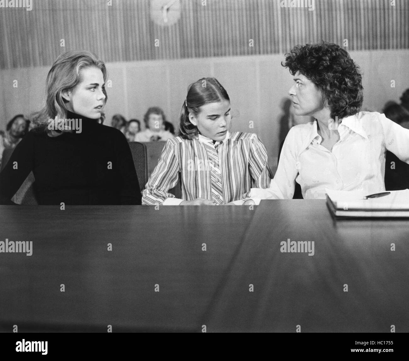 LIPSTICK, from left: Margaux Hemingway, Mariel Hewingway, Anne Bancroft ...