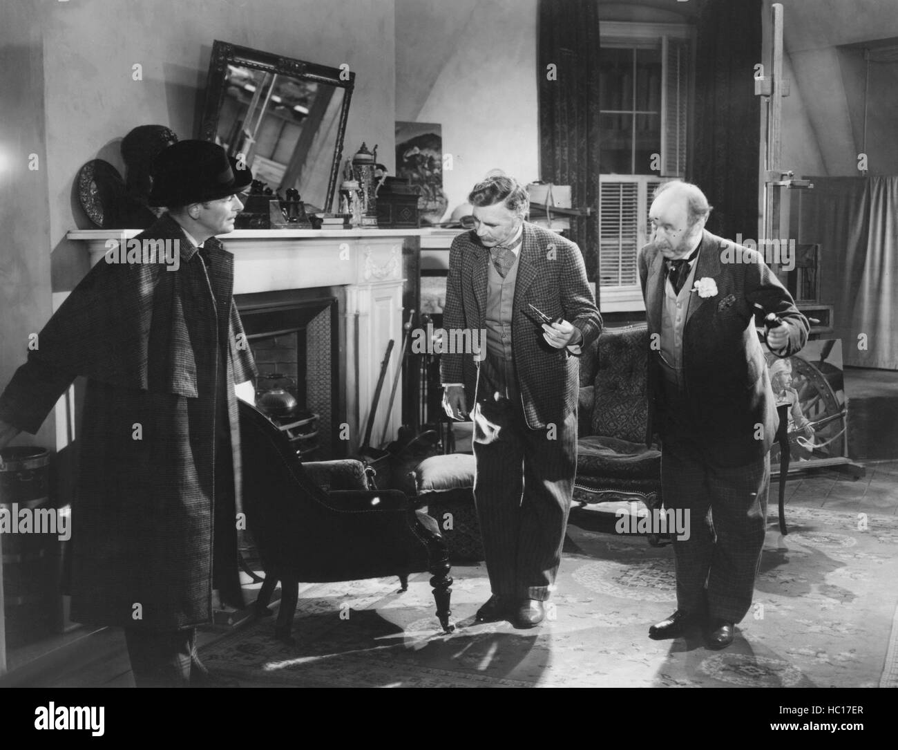 THE LIGHT THAT FAILED, from left: Ronald Colman, Walter Huston, Dudley ...