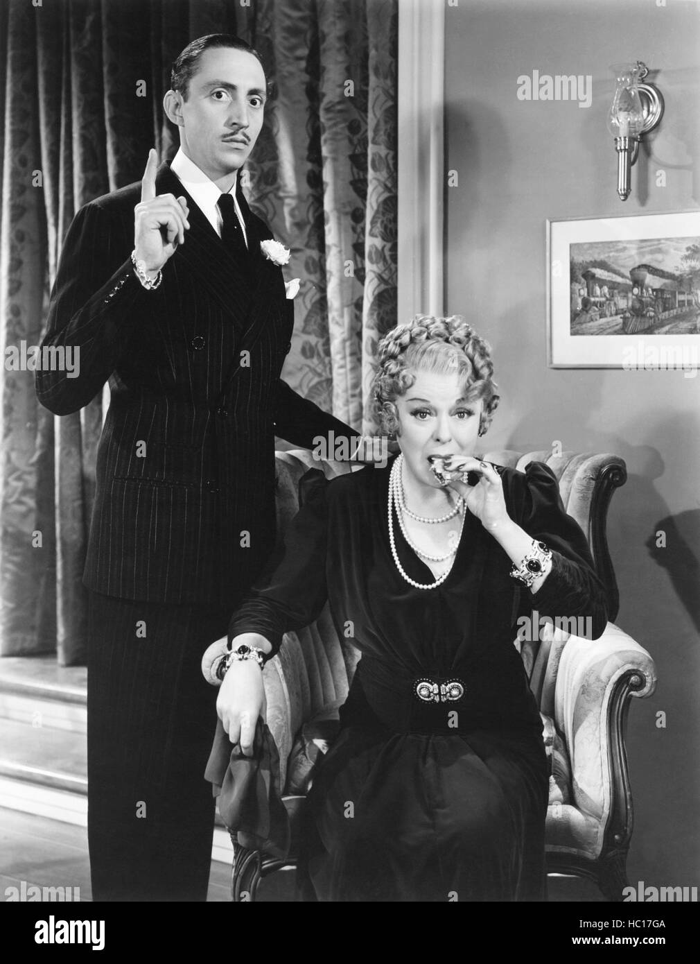 LITTLE TOUGH GUYS IN SOCIETY, from left: Mischa Auer, Mary Boland, 1938 ...