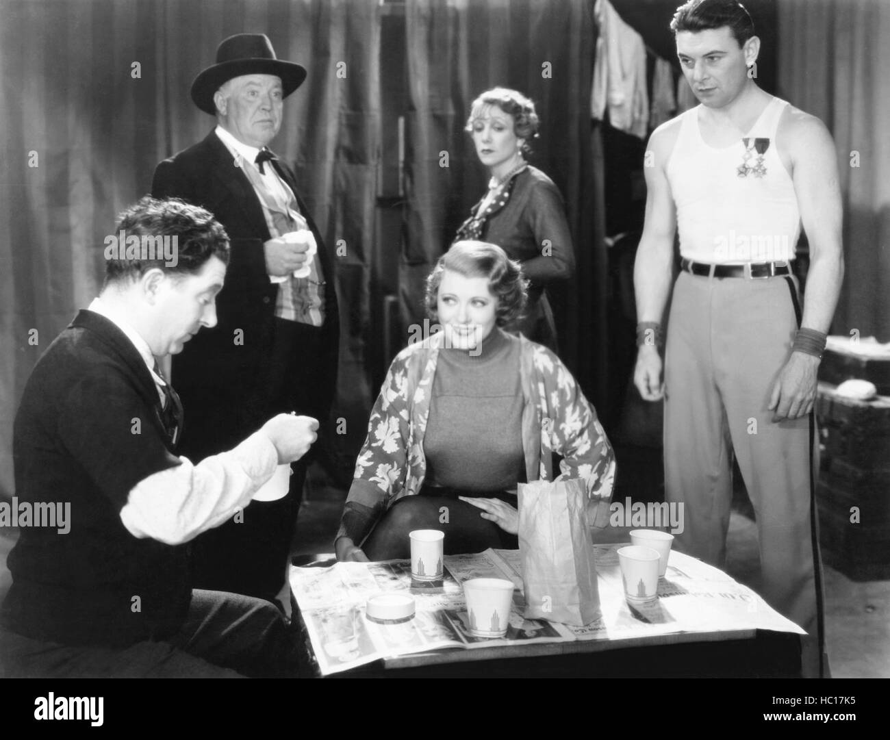 LILLY TURNER, seated from left: Frank McHugh, Ruth Chatterton, standing ...