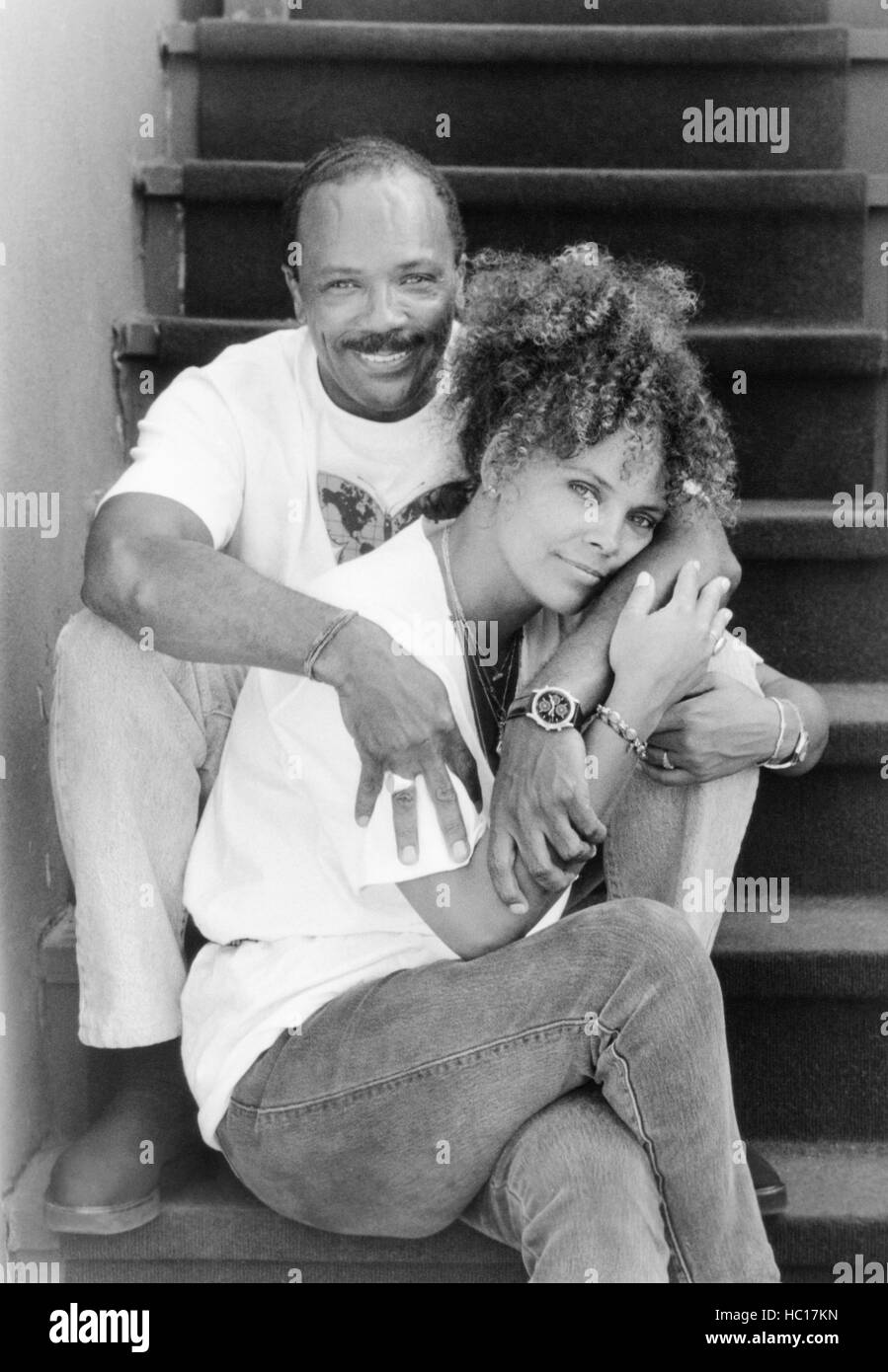 LISTEN UP: THE LIVES OF QUINCY JONES, from left: Quincy Jones, Jolie ...