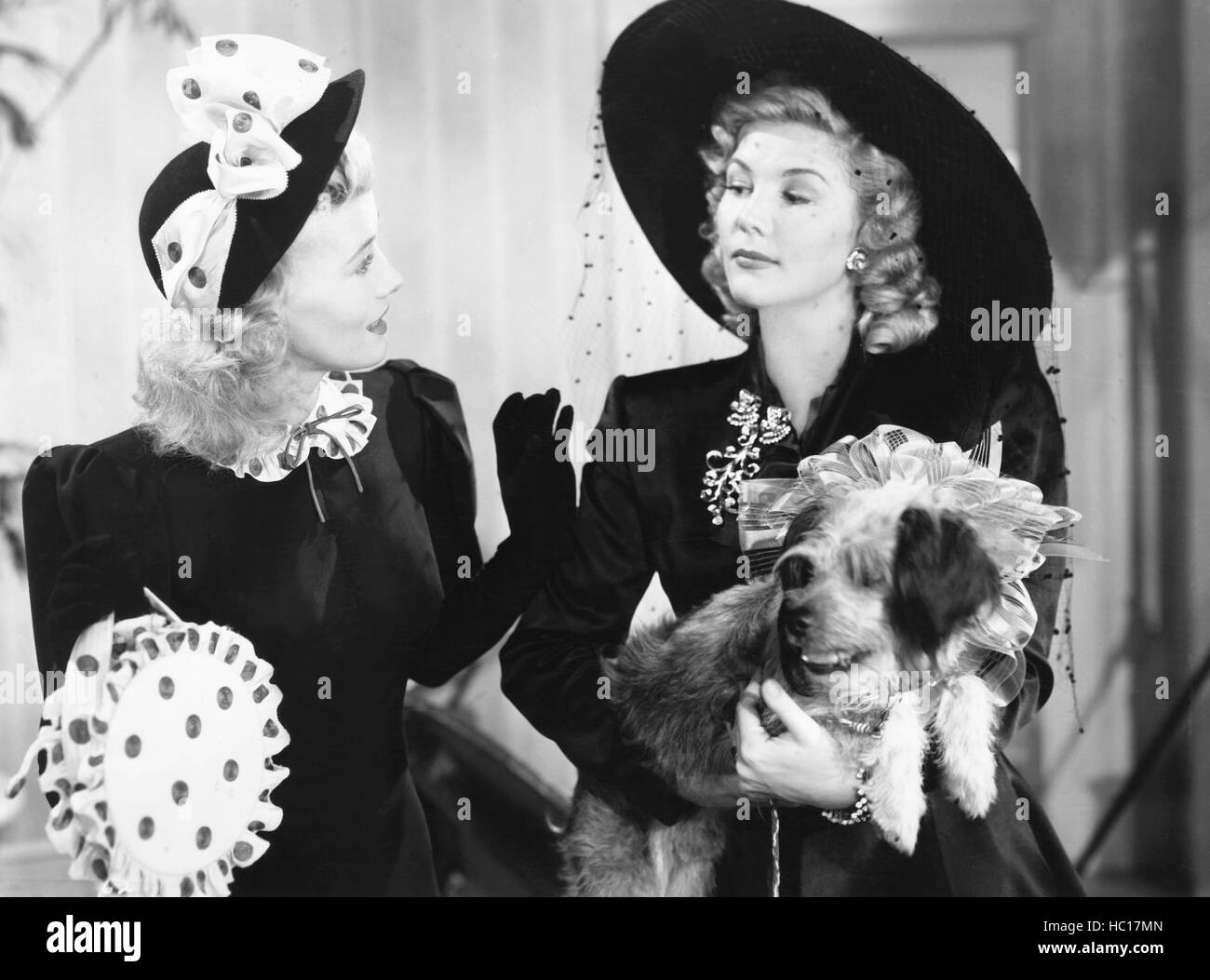 LIFE WITH BLONDIE, from left: Penny Singleton, Veda Ann Borg, 1945 ...